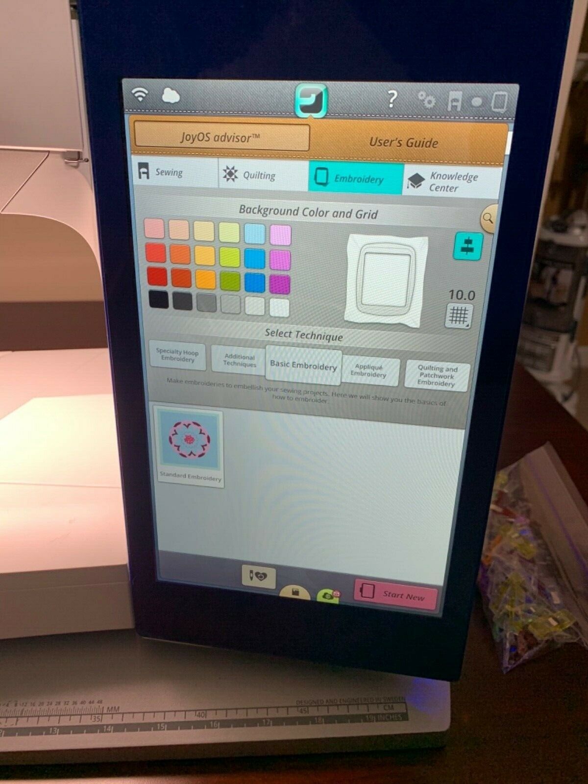 Husqvarna Viking Designer Epic 1 Sewing/Embroidery Machine