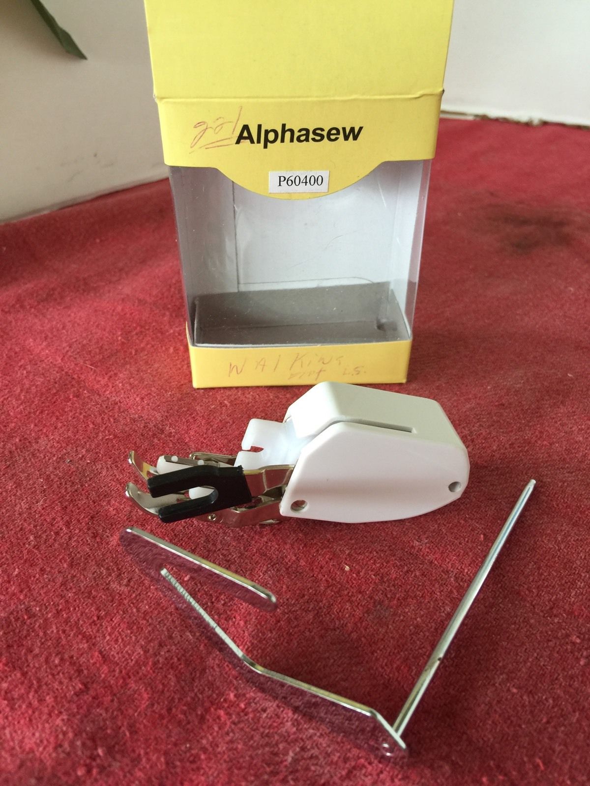 Walking Foot by Alphasew Low Shank Singer 221,301 w/guide - the silk ...